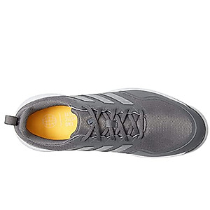 adidas Men's TECH Response SL 3 Golf Shoe, Grey Four/Silver met./Solar Gold, 8