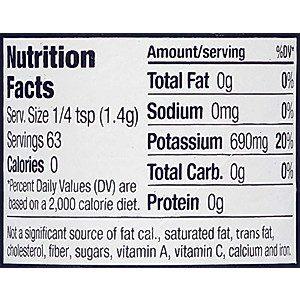 Morton Salt Substitute, Sodium Free, 3.12 Ounce