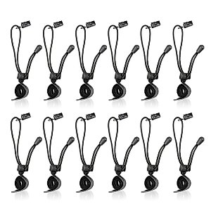 SLOW DOLPHIN Backdrop Background Muslin String Clips Holder Multifunctional for Photo Video Photography Studio 12 Pack, Black
