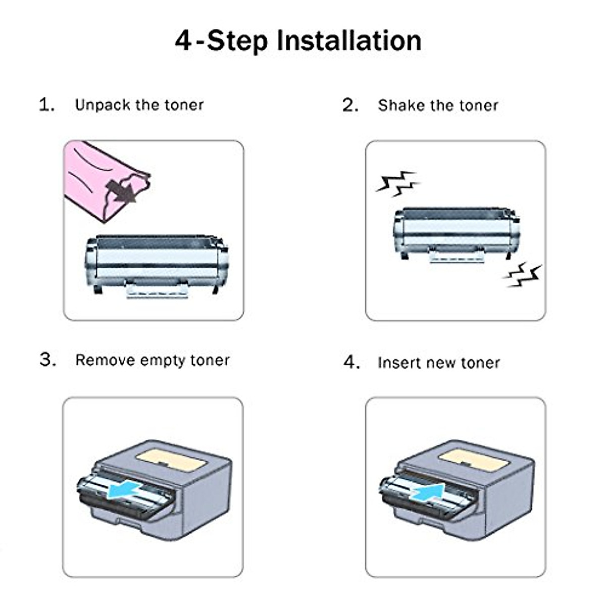 Limeink Remanufactured Toner Cartridge Replacement for Dell 2360 2360dn b2360dn Toner Cartridge for Dell b3460dn Toner for Dell 2360dn Toner Cartridge M11XH 331-9805 High Yield Toner