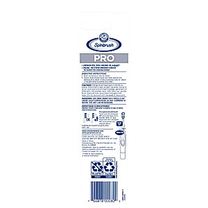 Spinbrush Pro Series Daily Clean Battery Toothbrush Refills, Soft, 4 Count