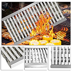 Plowo DCS Radiant Tray Ceramic Rod Complete Grill Heat Plate Shield Replacement for DCS 27DBQ, 27DBQR, 27DBR, 27DSBQ, 27DSBQR, 27FSBQ, 27FSBQR, 36DBQ, 36DBQAR, 36DBQR, 36EBQAR, 48DBQ, 48EBQR, 92911