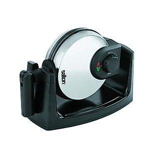 Salton WM1082, Rotary Waffle Maker, 5 kg, Stainless Steel, Black