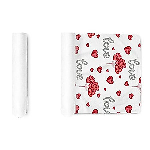 My Little Nest Watercolor Balloon Hearts Love Hand Towels Soft Bath Towel Absorbent Kitchen Fingertip Towel Quick Dry Guest Towels for Bathroom Gym Spa Hotel and Bar 30 x 15 Inch