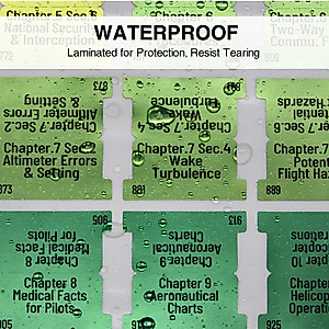 FAR/AIM 2023/2022 Tabs for Private Pilot , Tear-Resistant Color-Coded and Laminated Tabs with Bookmark and Placement Template, 87 Tabs in Total with 9 Blank Index Tabs (Color-Coded)