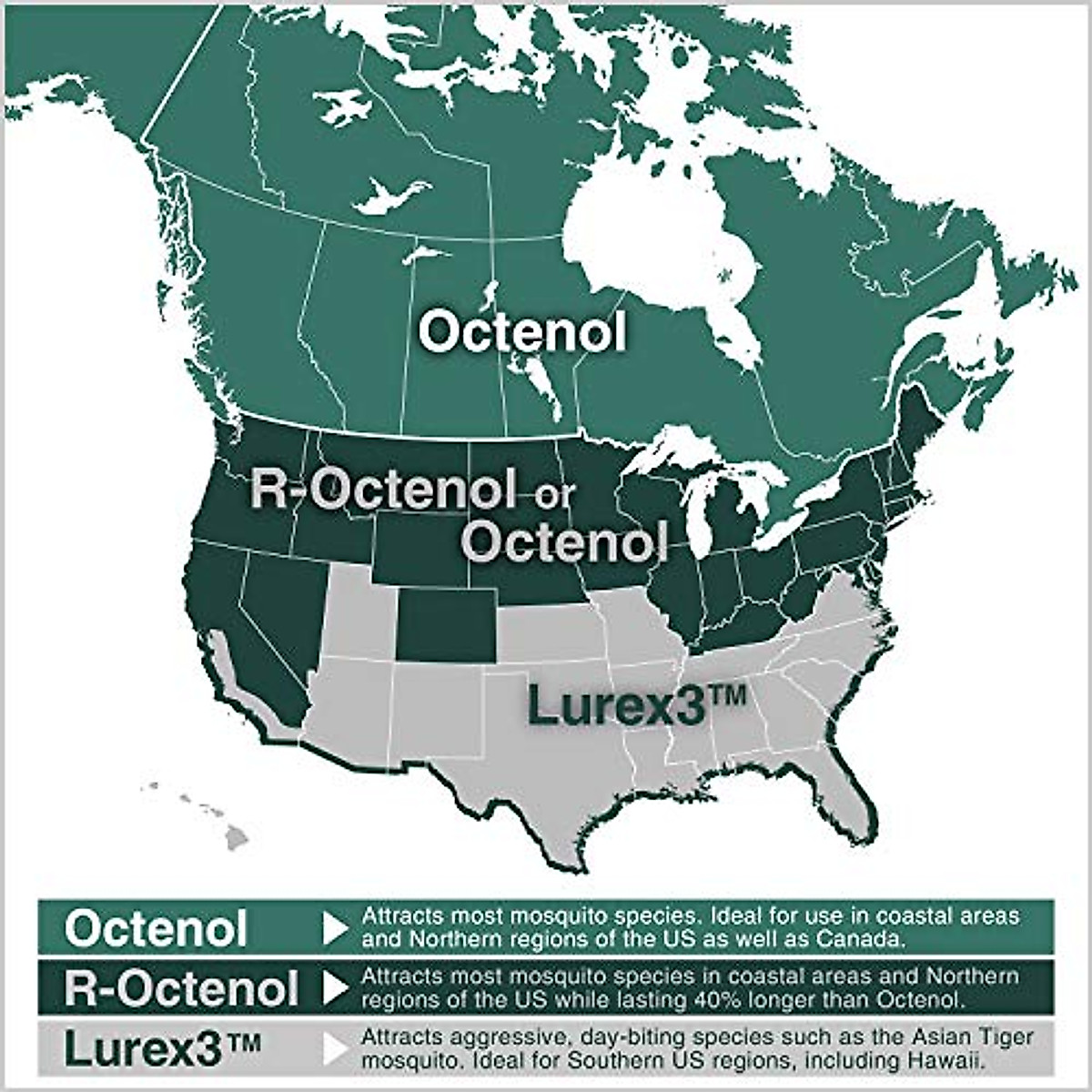 Mosquito Magnet Octenol Biting Insect Attractant - Attract Mosquitoes to Trap and Increase Catch Rates - 3 Lures