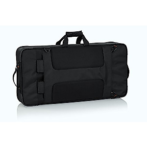 Gator Club Series DJ Backpack with Adjustable Interior and Bright Orange Lining Fits 27" Controllers (G-CLUB-CONTROL-27BP)