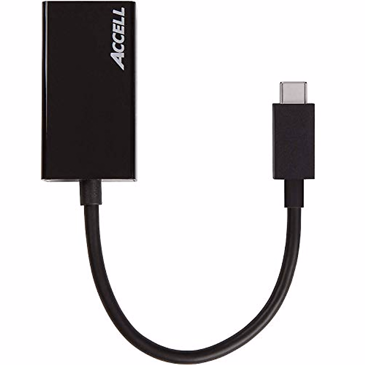 Accell USB-C to HDMI Adapter - USB 3.1 Type-C to HDMI 2.0 Active Adapter - 4K UHD @60Hz - Thunderbolt 3 compatible supporting DisplayPort Alt Mode