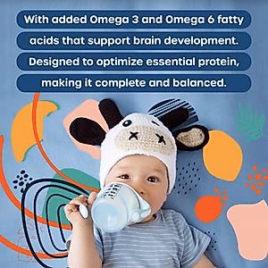 Else Nutrition Toddler Balanced Nutrition Drink 12 mo+, added Omega 3 & 6 fatty acids for Brain Development support, Plant Based, Non-Organic, Clean Label Certified, Low Fodmap 17 Servings, 22 Oz