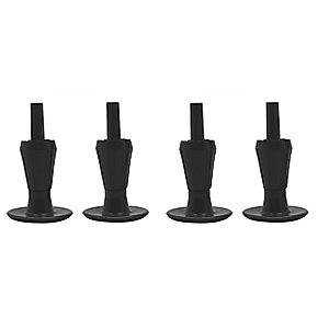 Kings Brand Furniture - Bed Frame Glides Legs to Replace Wheels, Set of 4