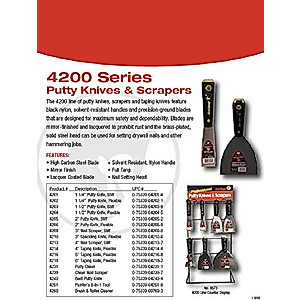 Red Devil 4206 2" Flex Putty Knife, 2"