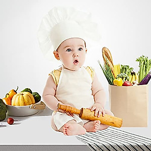 Yunnyp Newborn Baby Chef Costume Baby Photography Photos Outfits Hat Apron Outfit for Boys Girls Photography Props