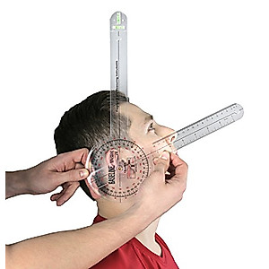 Baseline 12-1025 Absolute Axis 360 Degree Plastic Goniometer, 12" Length