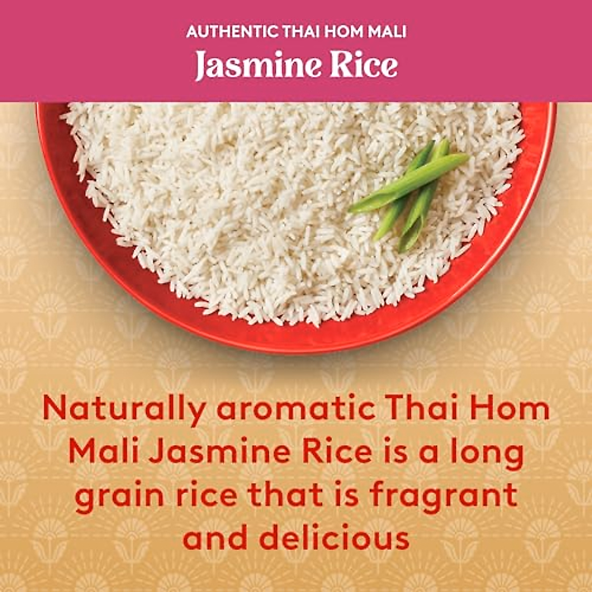 Royal Authentic Thai Hom Mali White Jasmine Rice - Microwave Rice - Dinner Side Dish - (4 Pack) 8.5 oz Pouch