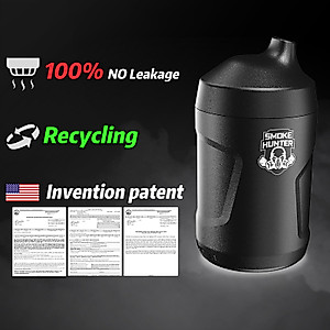 Smoke Hunter 2.0 with Replaceable Filter Element Suitable for Travel and Indoor