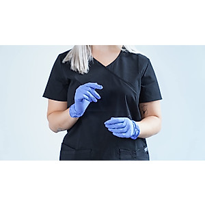 Old South Trading - OSTC - 4 Mil Latex Free Nitrile Blue Gloves - Small