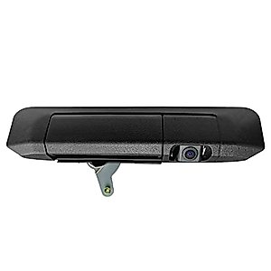 LEADSIGN Tailgate Handle Backup Rear View Camera for Tacoma 2005-2014,Aftermarket Tailgate Door Handle Replacement Parking Camera, RCA Connector