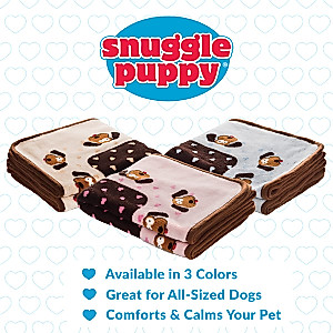 Snuggle Puppy Blanket for Pets - Extra Soft and Long Lasting - Blue Pattern