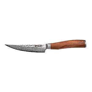 Route83 Signature 6" Boning Knife Handmade Damascus American Walnut Handle