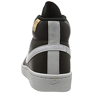 NIKE Men's Court Royale 2 MID Tennis Shoe, Black White Onyx, 8