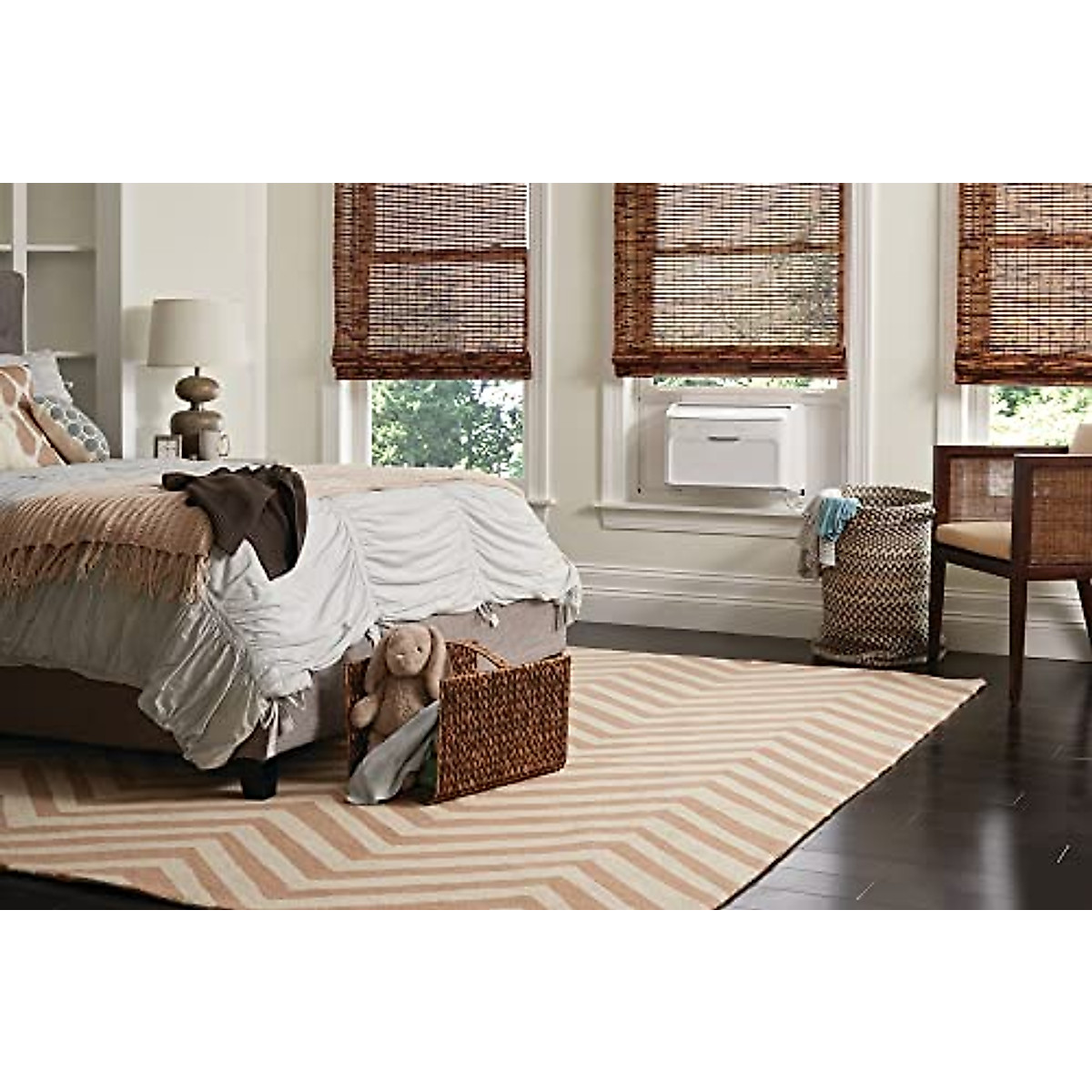 Frigidaire GHWQ123WC1 Inverter Quiet Temp Room Air Conditioner, 8,000 BTU with Wi-Fi Connected, Energy Star Certified, Easy-to-Clean Washable Filter, in White