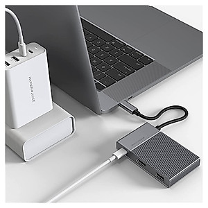 HyperDrive GEN2 6-in-1 USB-C Hub - 2X Speed, 2X Power - HDMI 4K60Hz, USB-A 10Gbps, MicroSD/SD UHS-II 312MB/s, USB-C Power Delivery 100W, and 3.5mm Audio Jack