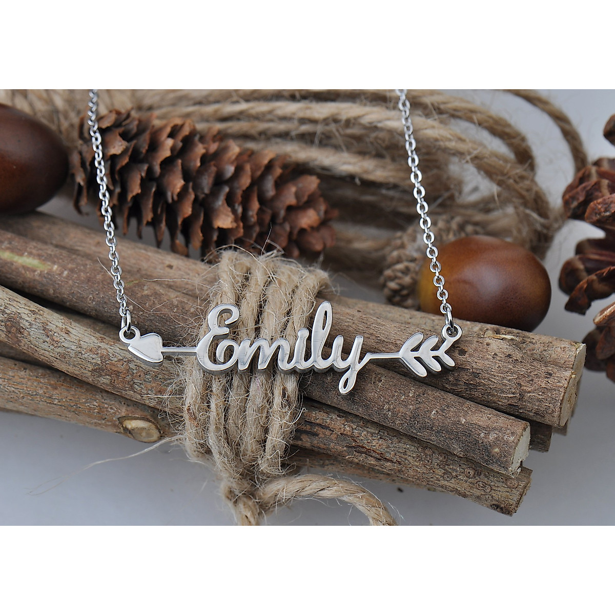 ZAloha Custom Name Necklace Personalized Brandon