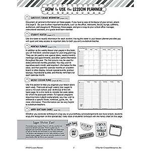 Teacher Created Resources Brights 4Ever Lesson Planner (TCR3928)