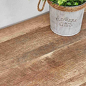 FATORRI Industrial Wine Bar Cabinet for Liquor and Glasses, Farmhouse Wood Coffee Bar Cabinet with Wine Rack, Metal Sideboard and Buffet Cabinet (55 Inch, Rustic Oak)