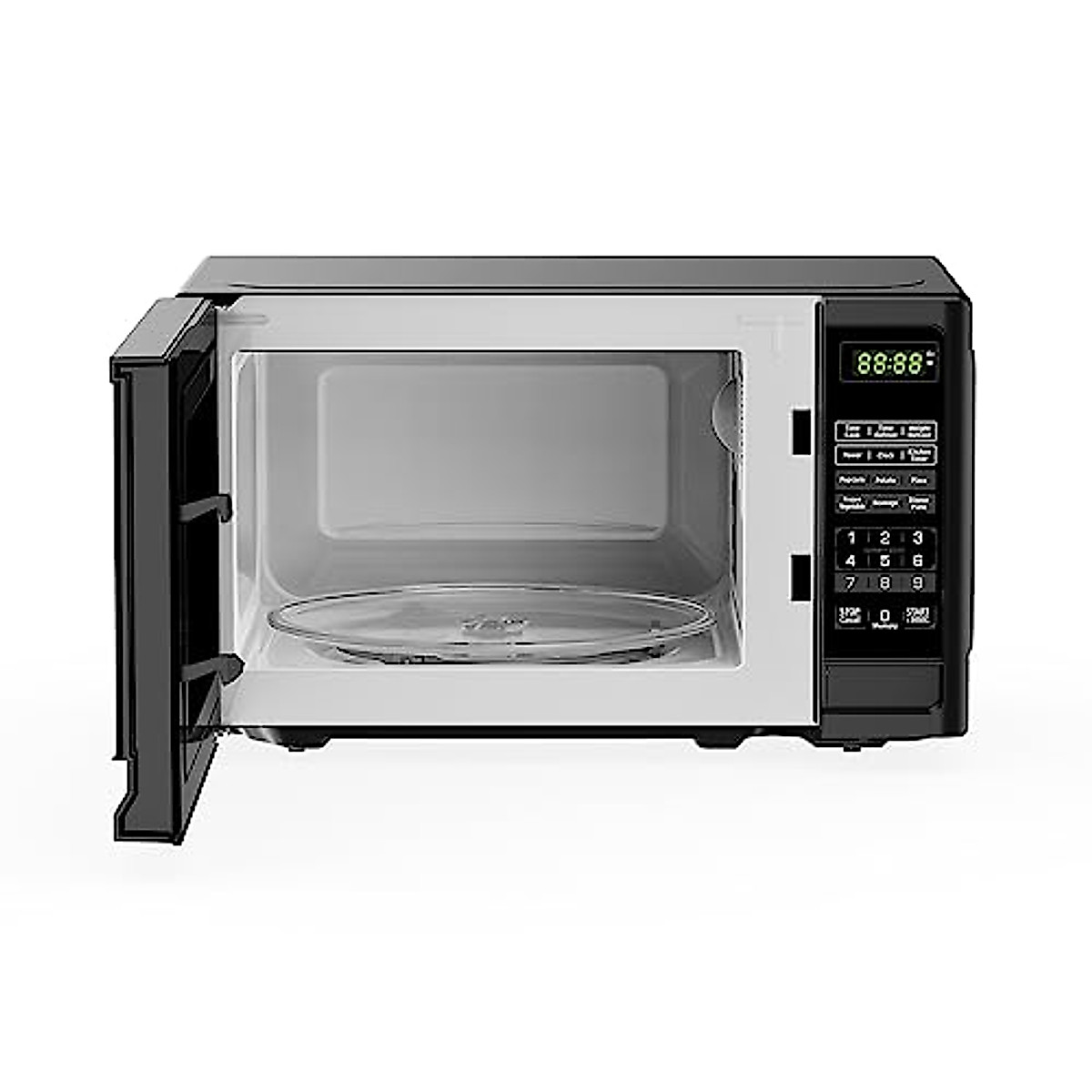BLACK+DECKER 0.7 Cu. Ft. 700 Watts Countertop Compact Microwave Oven with LED Lighting, Child Lock