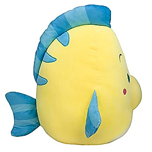 Squishmallows Original Disney 10-Inch Ariel and 4-Inch Flounder 2-Pack Plush - Ultrasoft Official Jazwares Plush