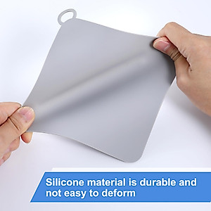 2 Pcs Drain Covers, 5.91×5.91in Silicone Shower Drain Cover, Floor Drain Cover, Silicone Sink Cover for Shower Bathtub Kitchen Laundry Sink Accessories