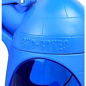 Paragon - Manufactured Fun Cooler Snow Cone Machine for Professional Concessionaires Requiring Commercial Heavy Duty Snow Cone Equipment 1/3 Horse Power 792 Watts, Blue, (6133410)