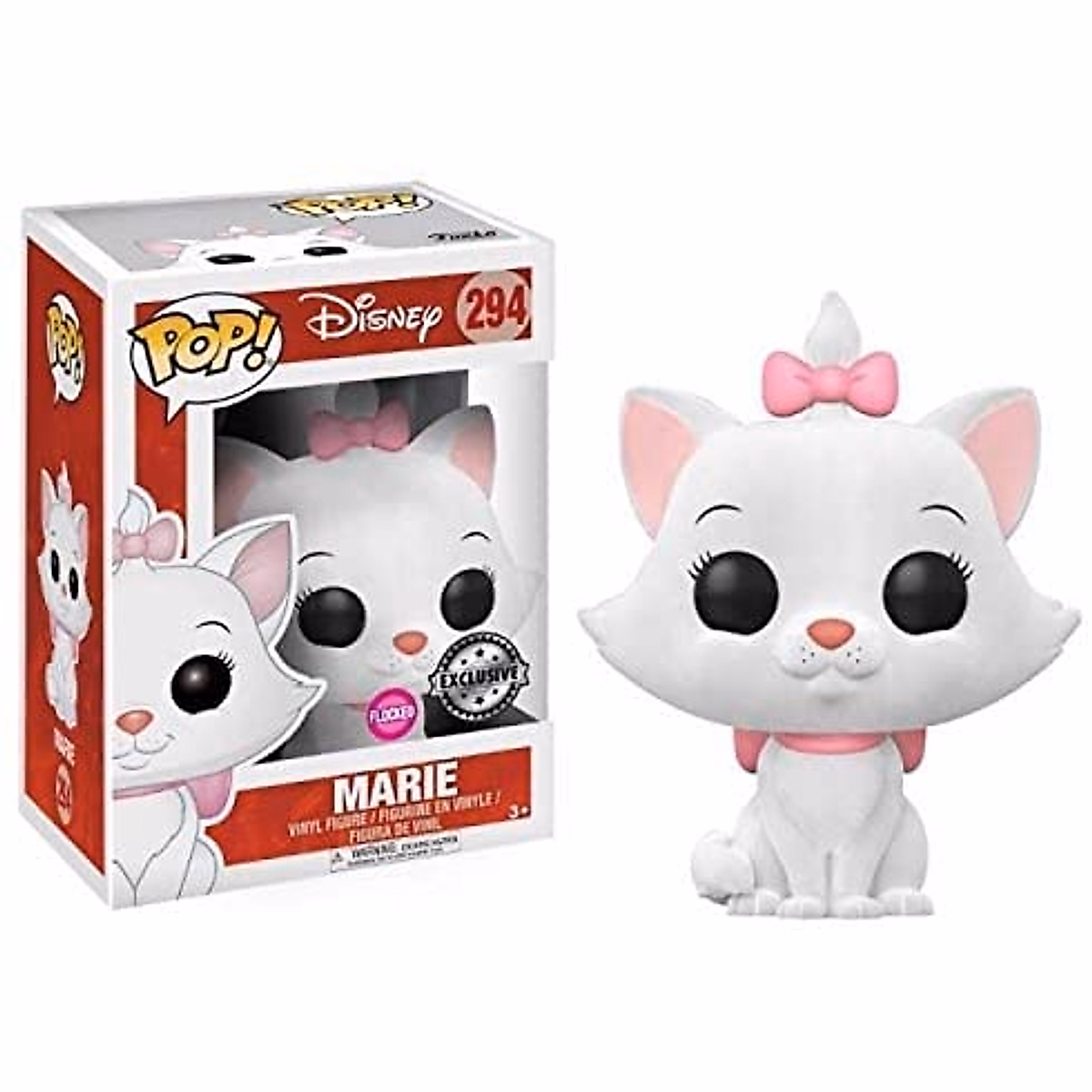 Funko Pop! Disney #294 The Aristocats Flocked Marie (Hot Topic Exclusive)