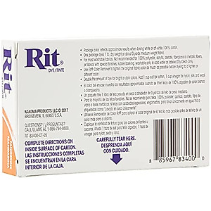 Rit Dye Powdered Fabric Dye, Tangerine