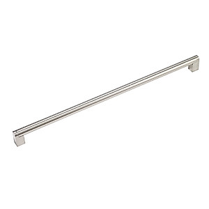 Richelieu Hardware BP446600195 23 5/8-inch (600 mm) Center-to-Center Brushed Nickel Modern Cabinet and Drawer Pull Handle for Kitchen, Bathroom, and Furniture