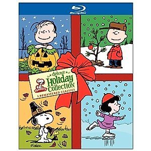 Peanuts Holiday Collection (It's the Great Pumpkin, Charlie Brown / A Charlie Brown Thanksgiving / A Charlie Brown Christmas) [Blu-ray] by Warner Home Video by Various