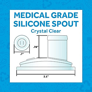 Re-Play 3pk Silicone Soft Spout Replacements (3pk)