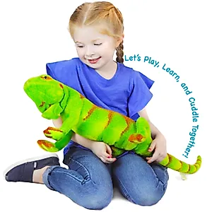 TigerHart Iago The Iguana - 29 Inch Stuffed Animal Plush