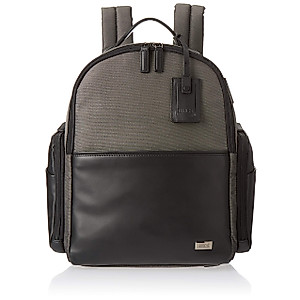 Bric's Monza Medium Laptop|Tablet Business Backpack, Grey.Black, One Size