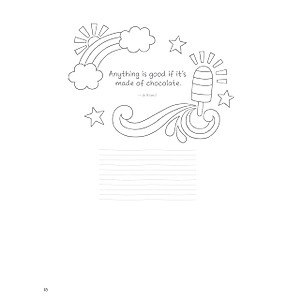 Notebook Doodles Sweets & Treats: Coloring & Activity Book (Design Originals) 32 Scrumptious Designs; Beginner-Friendly Empowering Art Activities for Tweens, on Extra-Thick Perforated Pages