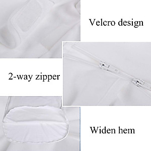 BLOOMSTAR Nursery Swaddling Blankets Cotton, Wearable Blanket With Sleeve,Baby Sleeping Bag, Sleeping Sack