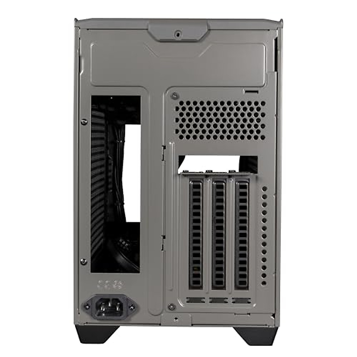 Cooler Master NR200P MAX Mini-ITX Case with 280mm AIO, 850W SFX PSU, Vertical GPU Mount, PCIe Gen4 Riser, Glass or Vented Panel