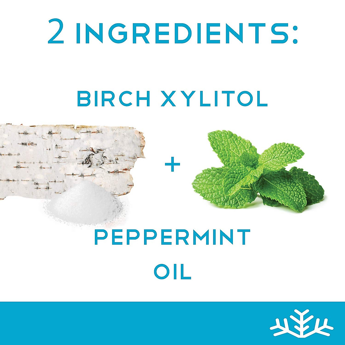 Mint Assortment KETO Xylitol Candy Chips (3-Pack) - SNØ 1.5oz Tin - Sugar-Free Candy With Only 2 Ingredients | Low Carbs, Diabetic-Friendly, Non-GMO, Vegan, GF & Kosher | Purest candy in the world!