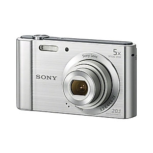 Sony (DSCW800) 20.1 MP Digital Camera (Silver)