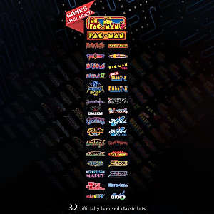 Namco Pac-Man Pixel Bash Home Cocktail Table - Black