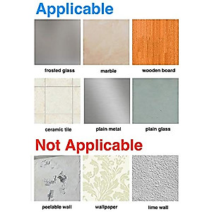 Yikla Adhesive Hooks, Bathroom Wall Towel Hooks, Black Stick Shower Razor Holder, Stainless Steel Door Hangers for Coat Loofah Robes Self Adhesive Organizer for Kitchen