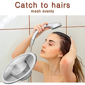 40pcs Heavy Duty Stainless Steel Slop Basket Filter Trap, 2.75" Top / 1" Mesh Metal Sink Strainer,Perfect for Kitchen Sink/Bathroom Bathtub Wash basin Floor drain balcony Drain Hole,Utility