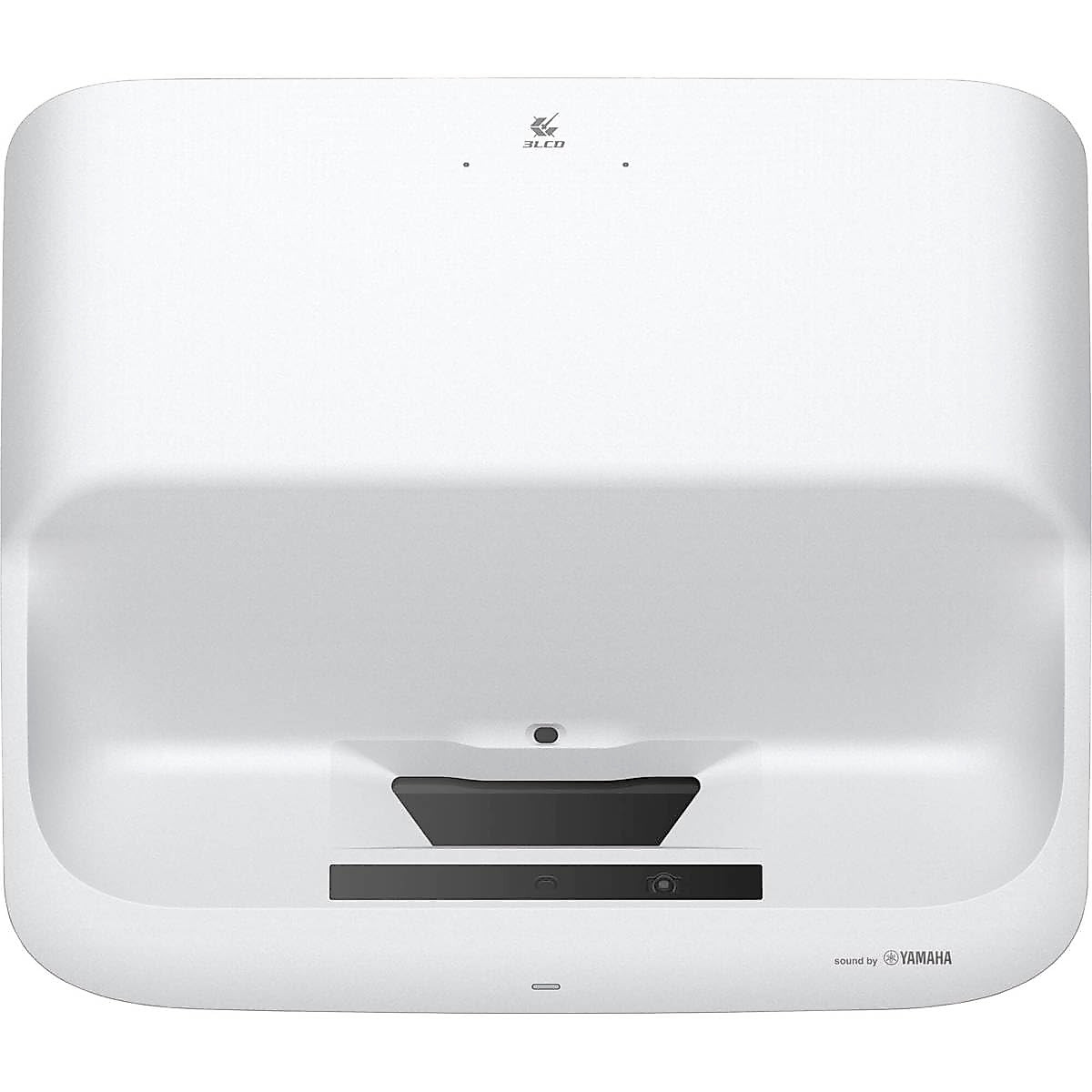 Epson EpiqVision Ultra Short Throw LS300 3LCD Smart Laser Projector, 3600 Lumens Color & White Brightness, HDR, Android TV, Yamaha Speakers, Bluetooth, Sports, Gaming, Movies - White (Renewed)