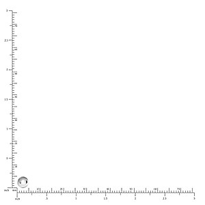 Honolulu Jewelry Company 14K Real White Gold Polished Round Ball Stud Earrings (5mm - White Gold)